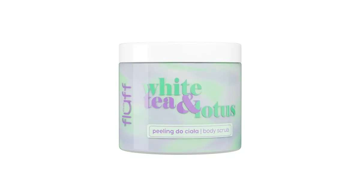 Fluff Peeling do Ciała White Tea & Lotus 160ml - sklep Cocolita