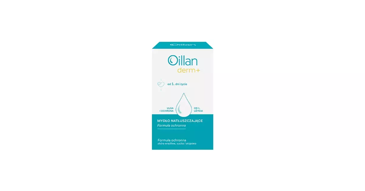Oillan Derm+ Mydło Natłuszczające 100g - sklep Cocolita